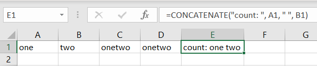 How to concatenate cells in Excel – #!/Cana/Coder