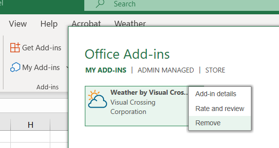 How to add and remove Excel Add-Ins – #!/Cana/Coder